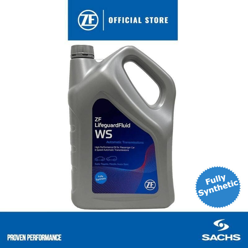 ZF LIFEGUARD TRANSMISSION FLUID WS (4LITRE) | ATF | TOYOTA LEXUS 5 | 6 ...