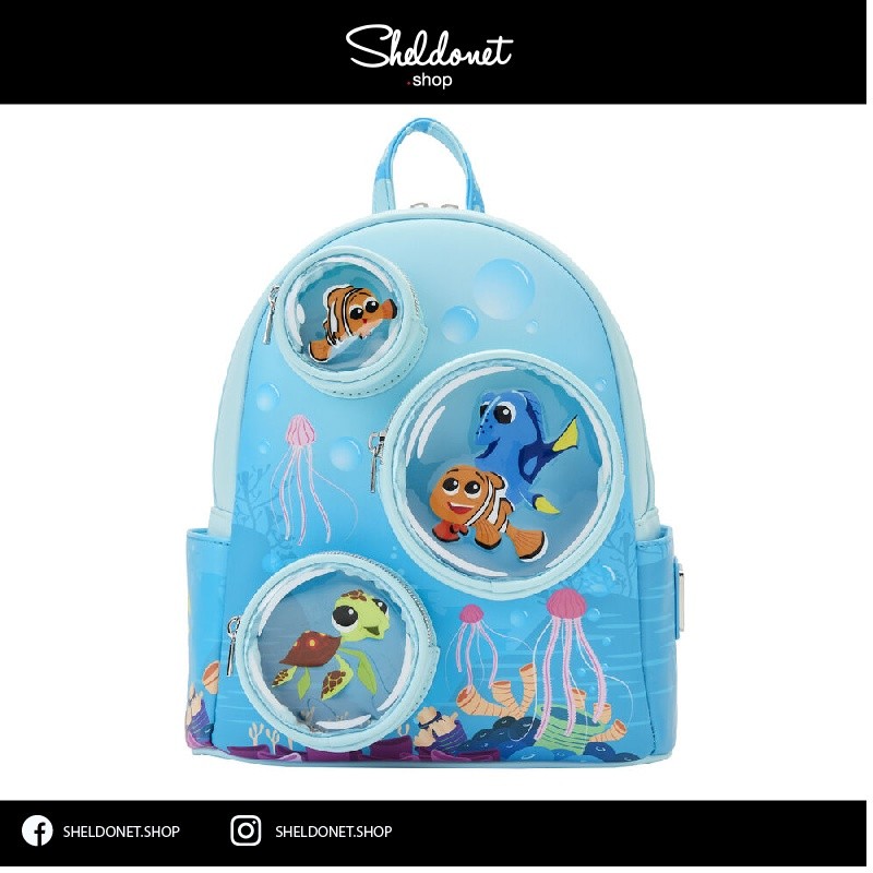 Loungefly: Disney Finding Nemo (20th Anniversary) - Bubble Pockets Mini ...