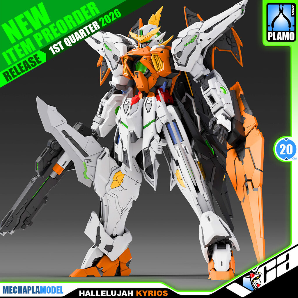 Preorder J VCA ️ SUPER SOLDIER Halllelujah KYRIOS GK 1/100 MG Assembled ...