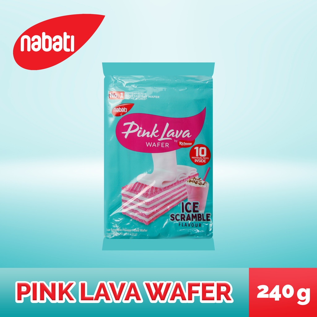 Pink Lava Wafer 24g (10pcs x 20bags) | Shopee Malaysia