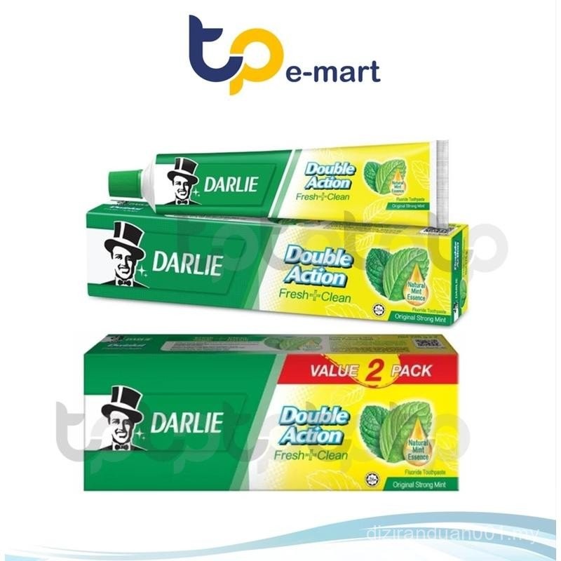 Darlie Double Action Toothpaste 250g/ 225g x 2 | Shopee Malaysia