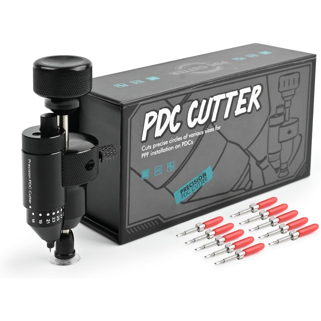 Gomake PPF Precision PDC Sensor Cutter,18mm-32mm Precise Car Radar Hole ...