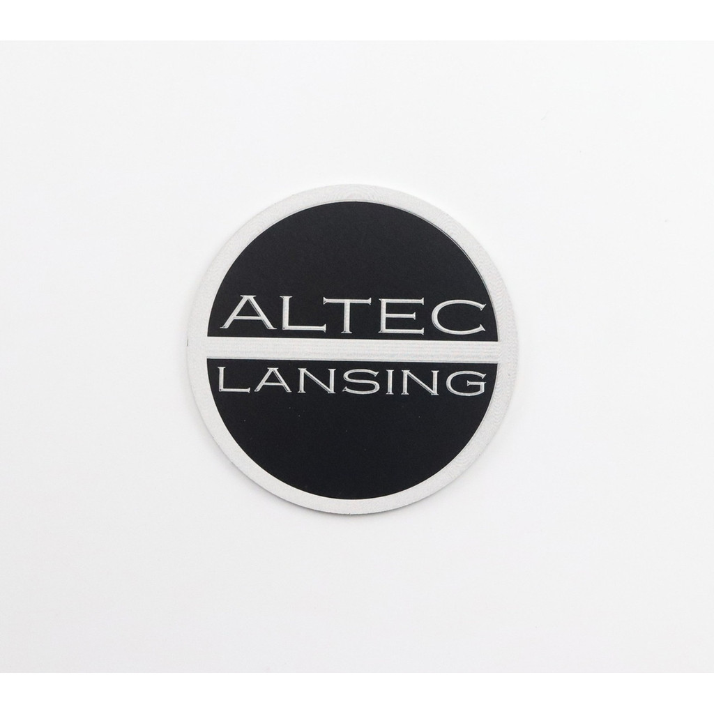 Altec Lansing Speaker Grill Logo Badge Emblem Round Aluminum 51mm(2 ...