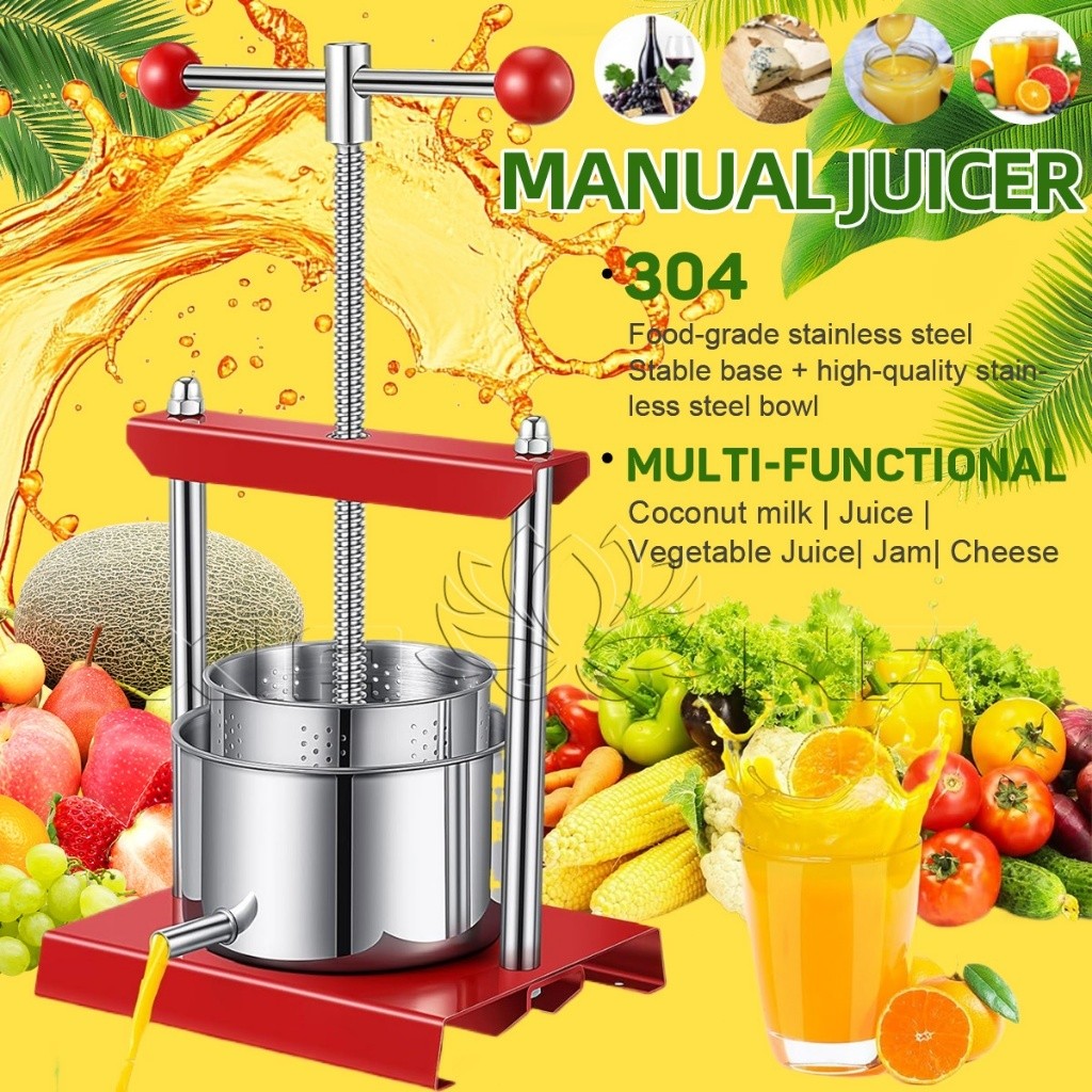 Manual Press Machine Manual Coconut Milk Cold Press Machine Mesin Perah ...