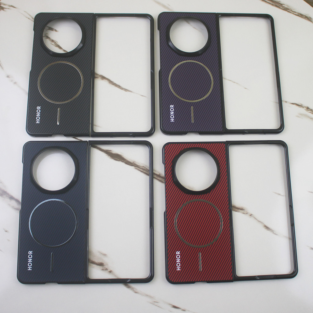 New Honor Magic V3 V5 VS3 Carbon Fiber Magnetic Case magicv3 magicv5 ...