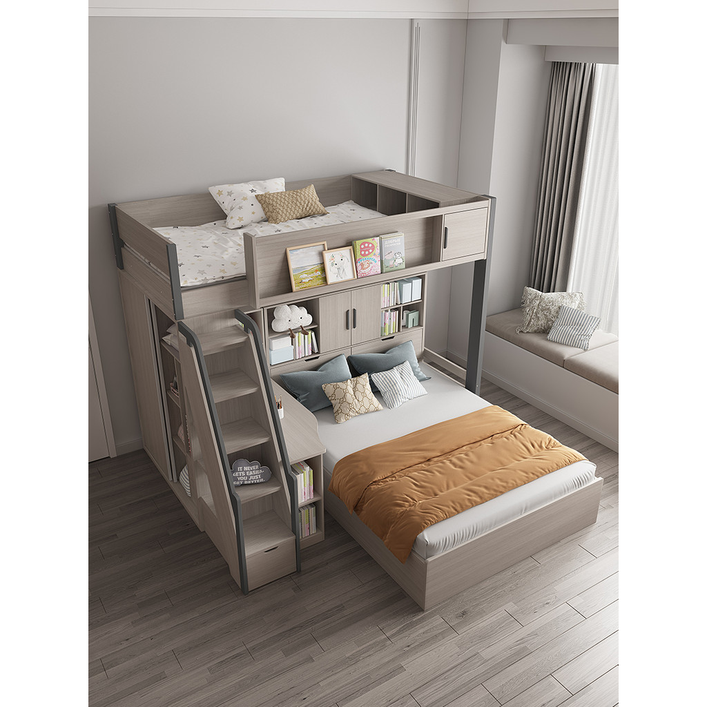 Diandian Fanghua Bed Bed Bed Bed Children Bed Staggered Bed High Low ...