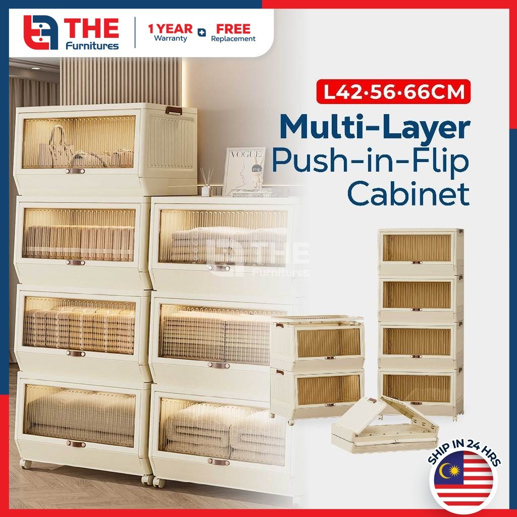 【𝟲𝟬% 𝗢𝗙𝗙𝗘𝗥 𝗖𝗟𝗘𝗔𝗥𝗔𝗡𝗖𝗘】THE L42-66cm (1-3 Layers) Foldable Stackable ...