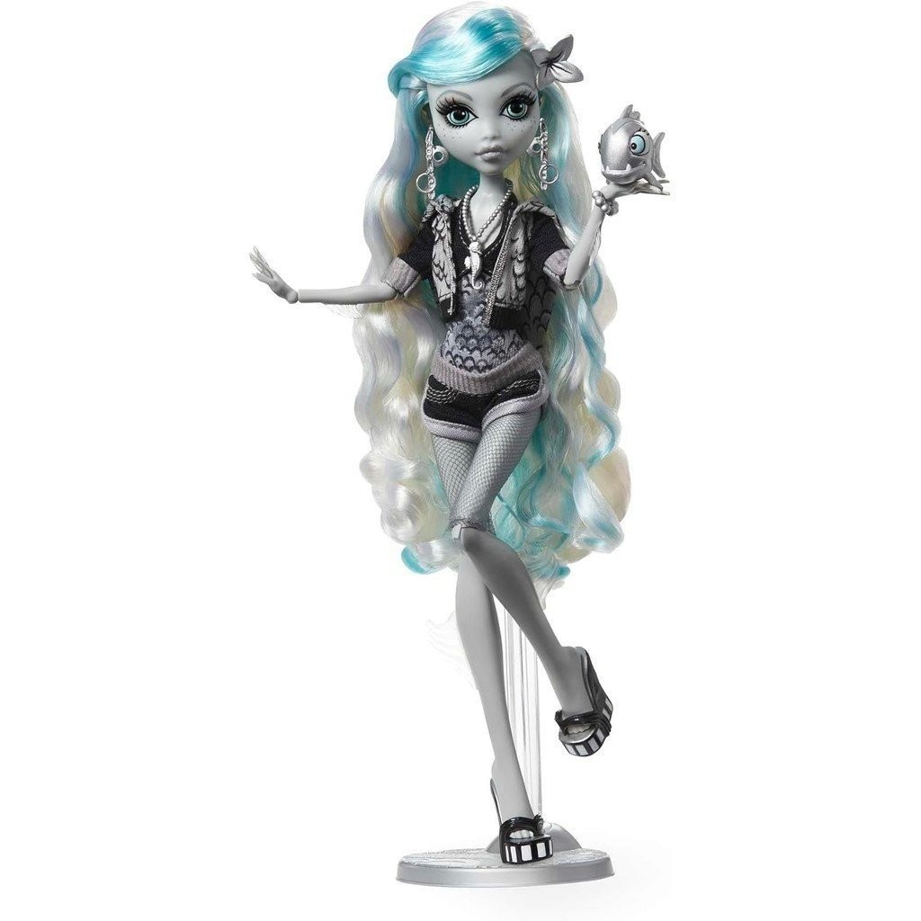Model Watak Monster High, Tasik Biru Hitam Putih, Model Watak Siri ...