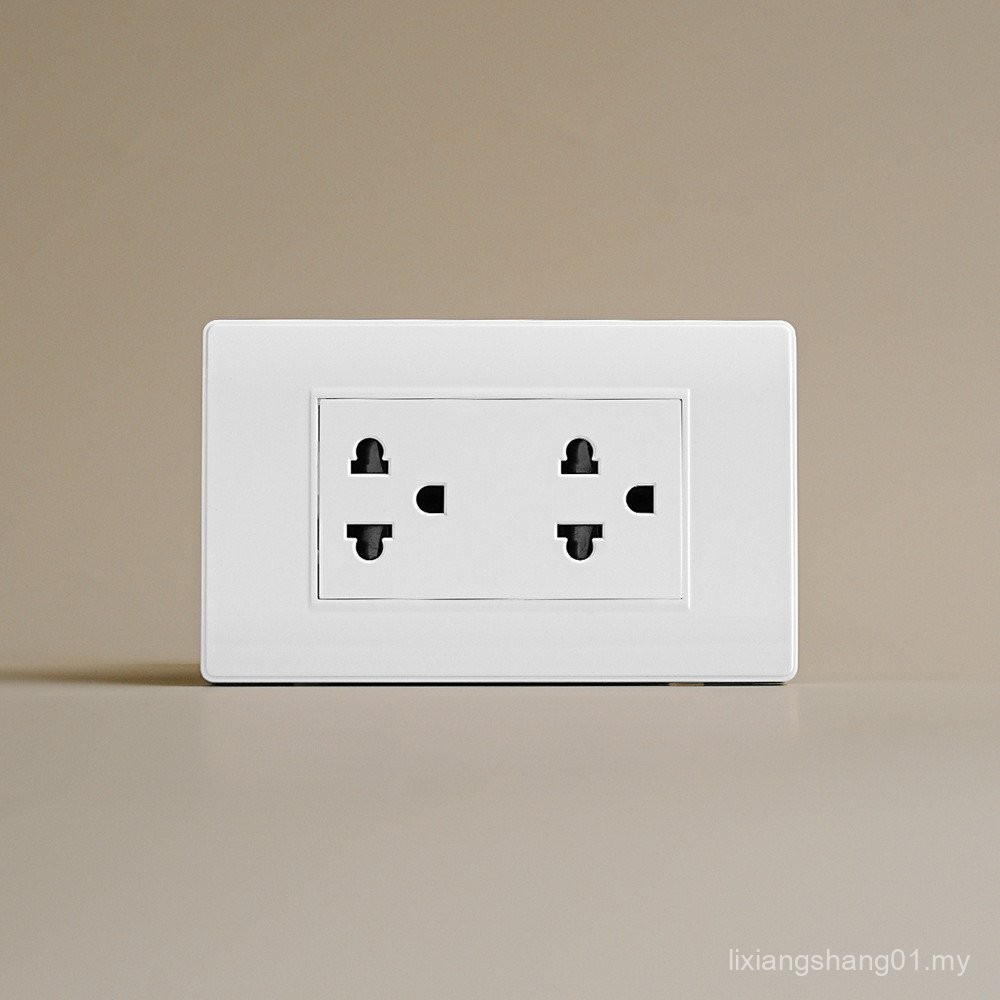 South American Switch Socket Type 118 Thai Wall Socket Round 6 Holes ...