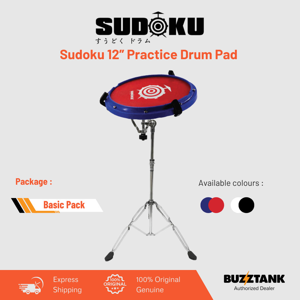 Sudoku 12" Practice Drum Pad | Shopee Malaysia