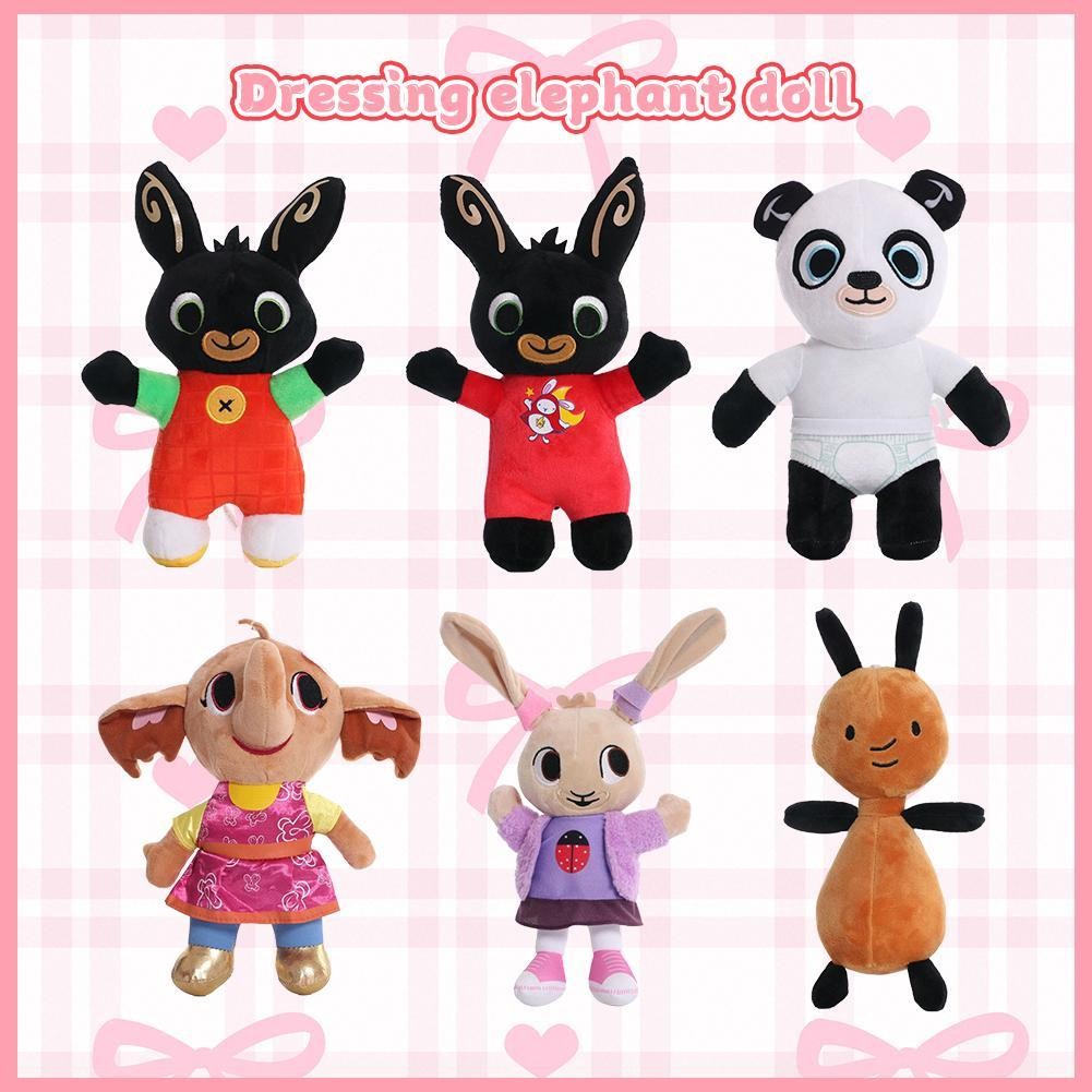 Bing Bunny Plush Toys Doll Bing Sula Flop Elephant Doll Plush Voosh ...