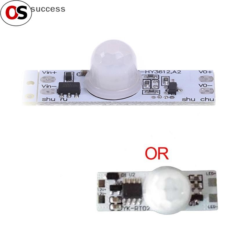 OS DC 12V 24V Ceiling PIR Motion Sensor Detector Switch Module 3A for ...