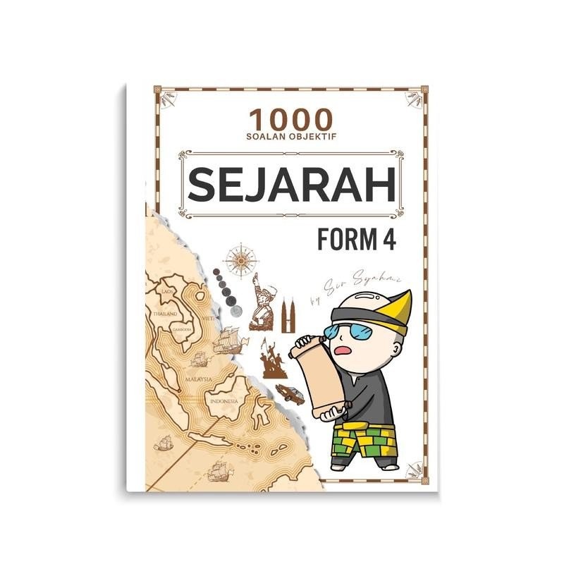 Buku Sejarah Tingkatan 4 [1000 SOALAN OBJEKTIF] | Shopee Malaysia