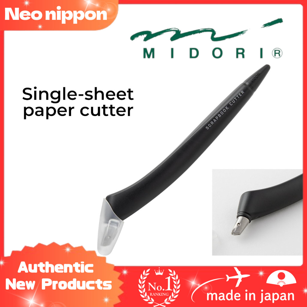 Midori Cutter One sheet of paper tears Ceramic Blade Japanese ...