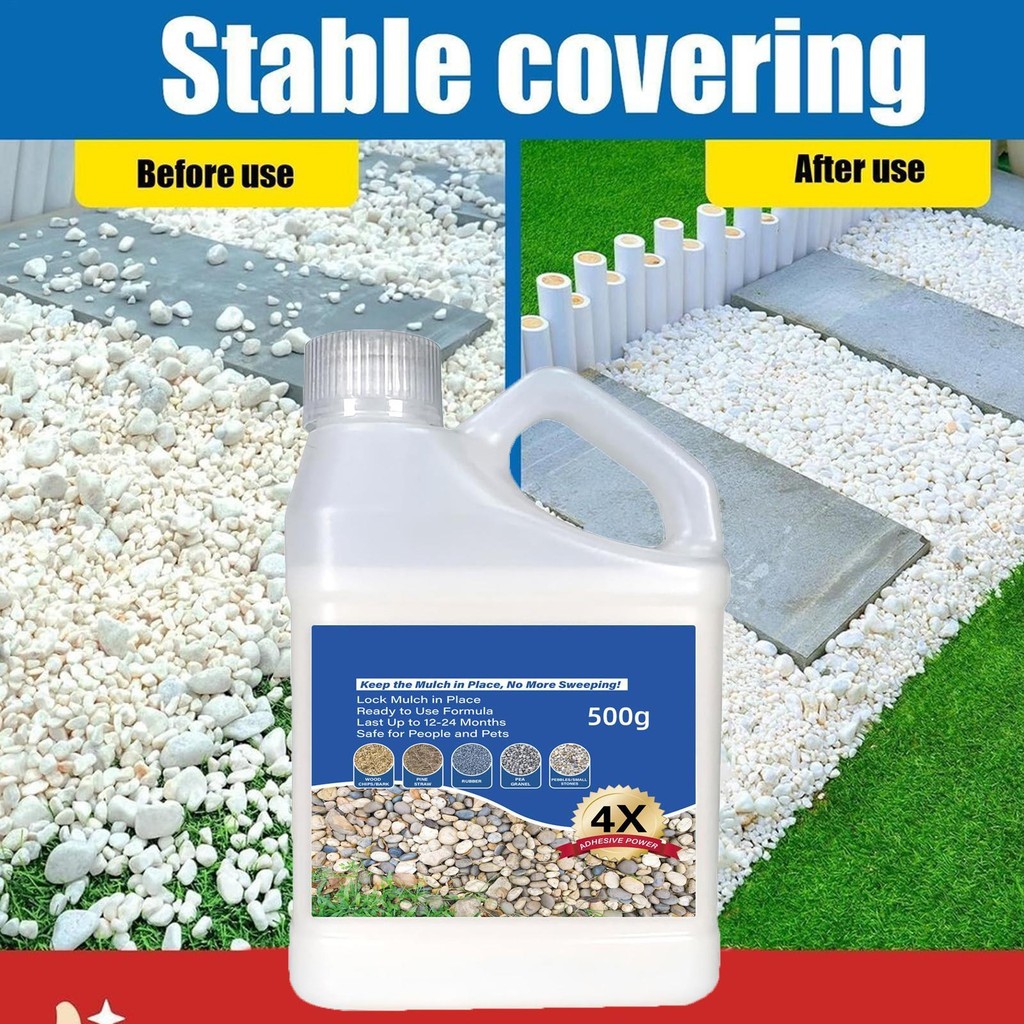 Rock Glue Ground Coverage Glue for Rocks Strong Safe Binder Adhesive ...