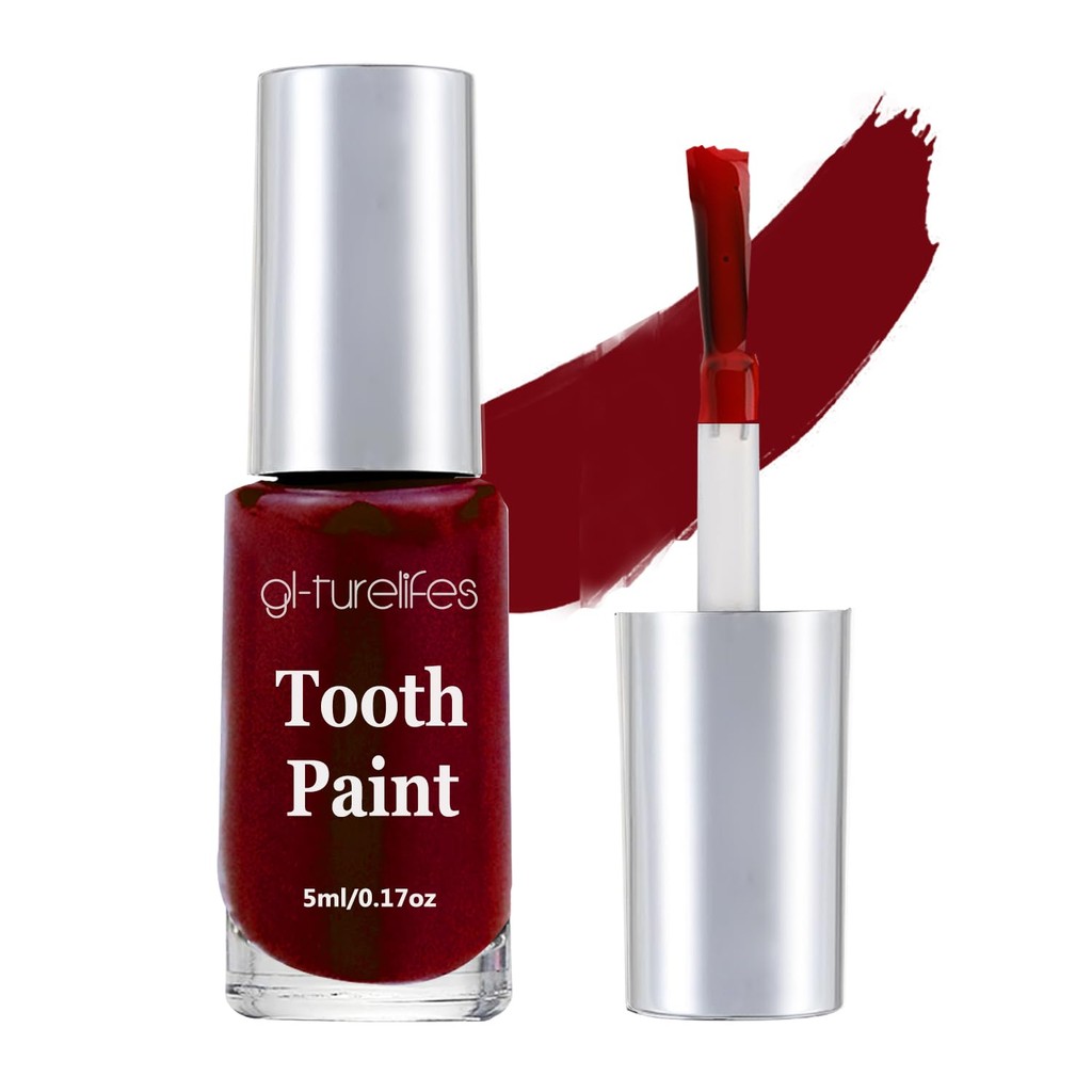GL-Turelifes Tooth Paint Makeup, Black Tooth Painting Cream, Safe ...