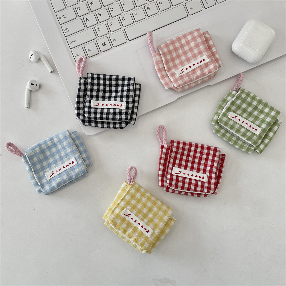 Mini Cute Earphone Protective Case Apple Earphone Storage Bag Portable ...