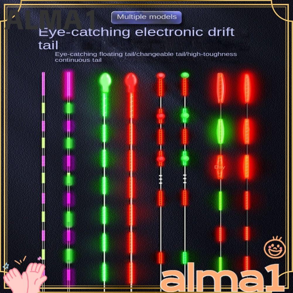 ALMA 1pc Electronic Floats Buoy, Induction Ultra Sensitive LED Fishing ...