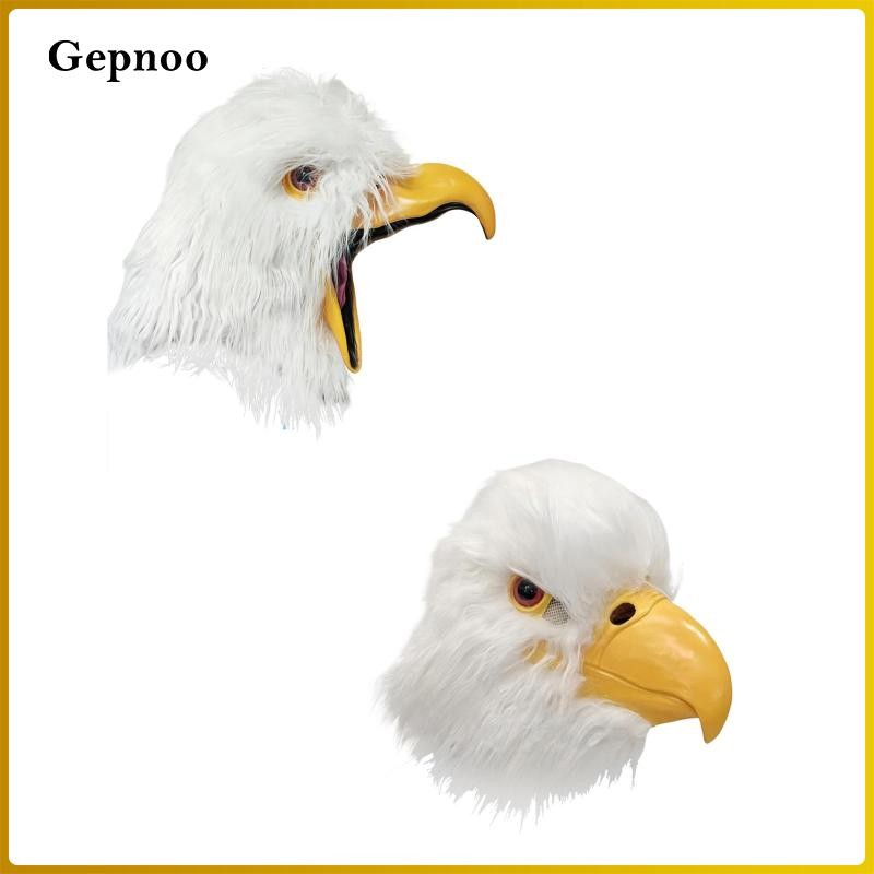 [wxuchp] Bald Eagle Head Mask, Prop, Full Headgear for Photography ...