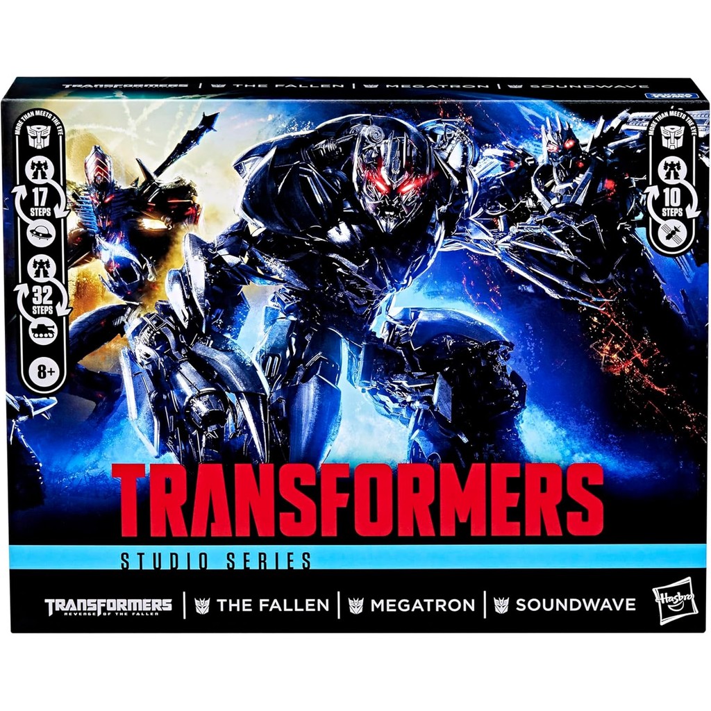 Transformers Studio Series The Fallen / Megatron / Soundwave Multipack ...