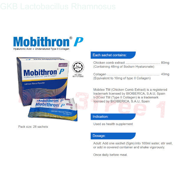 Lactobacillus Rhamnosus BREGO Mobithron P 28s (for joint and bones ...