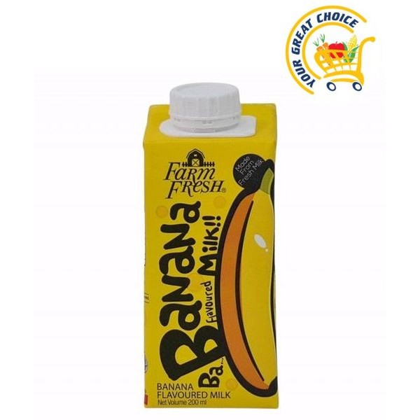 Susu Perisa Pisang Farm Fresh 200ml | Shopee Malaysia