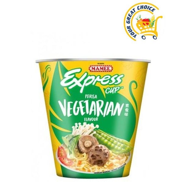 Mamee Express Cup Mee Segera Vegetarian 65g | Shopee Malaysia