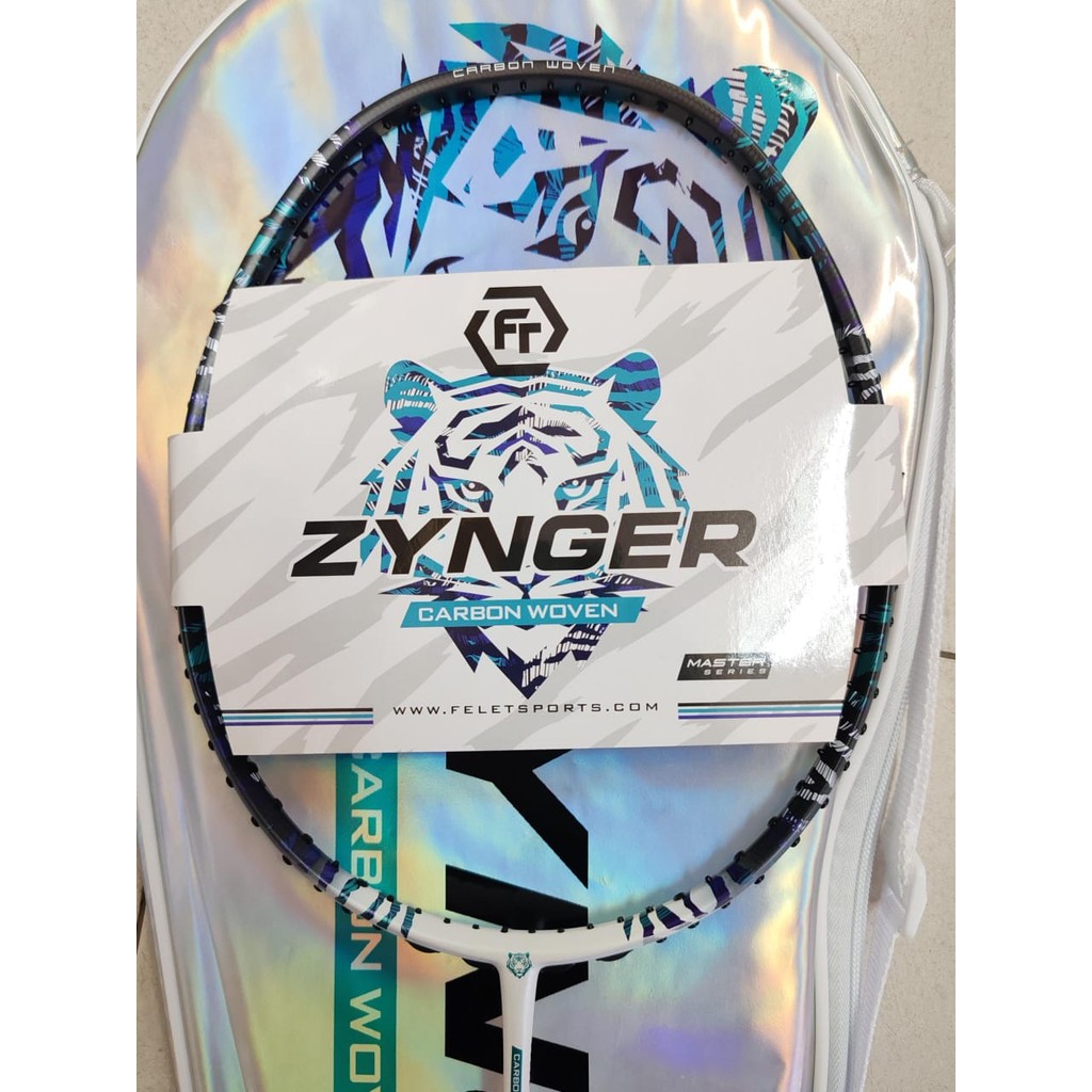 FELET CARBON WOVEN ZYNGER BADMINTON RACKET 🎁 FREE BAG 🎁 🔥 NEW ARRIVALS ...