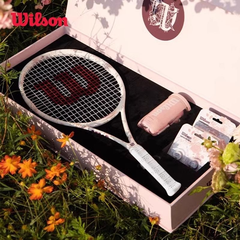 [Ready Stock] Tennis Racket Advanced Training Full Carbon Tennis Racket ...
