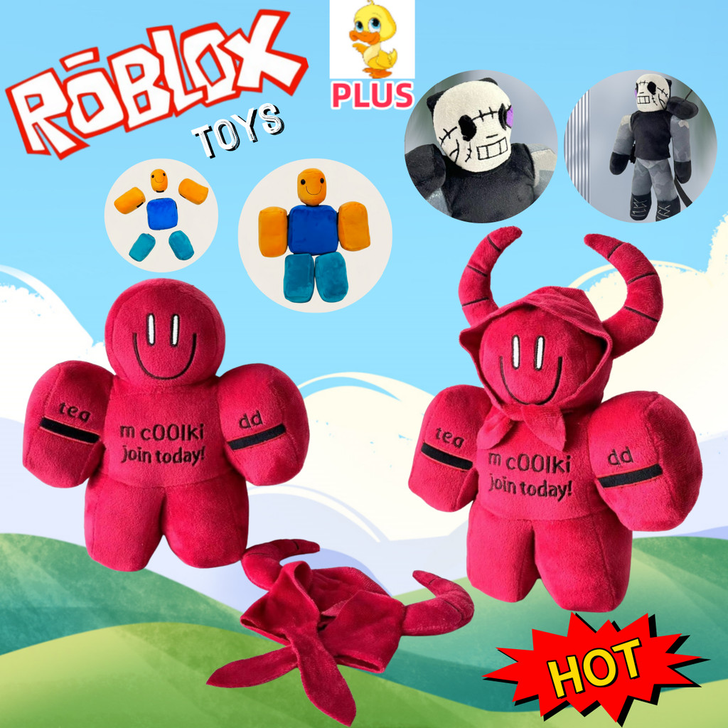 PLUS Roblox Toy New Forsaken Coolkid Plush Toy Forsaken Slasher Plushie ...