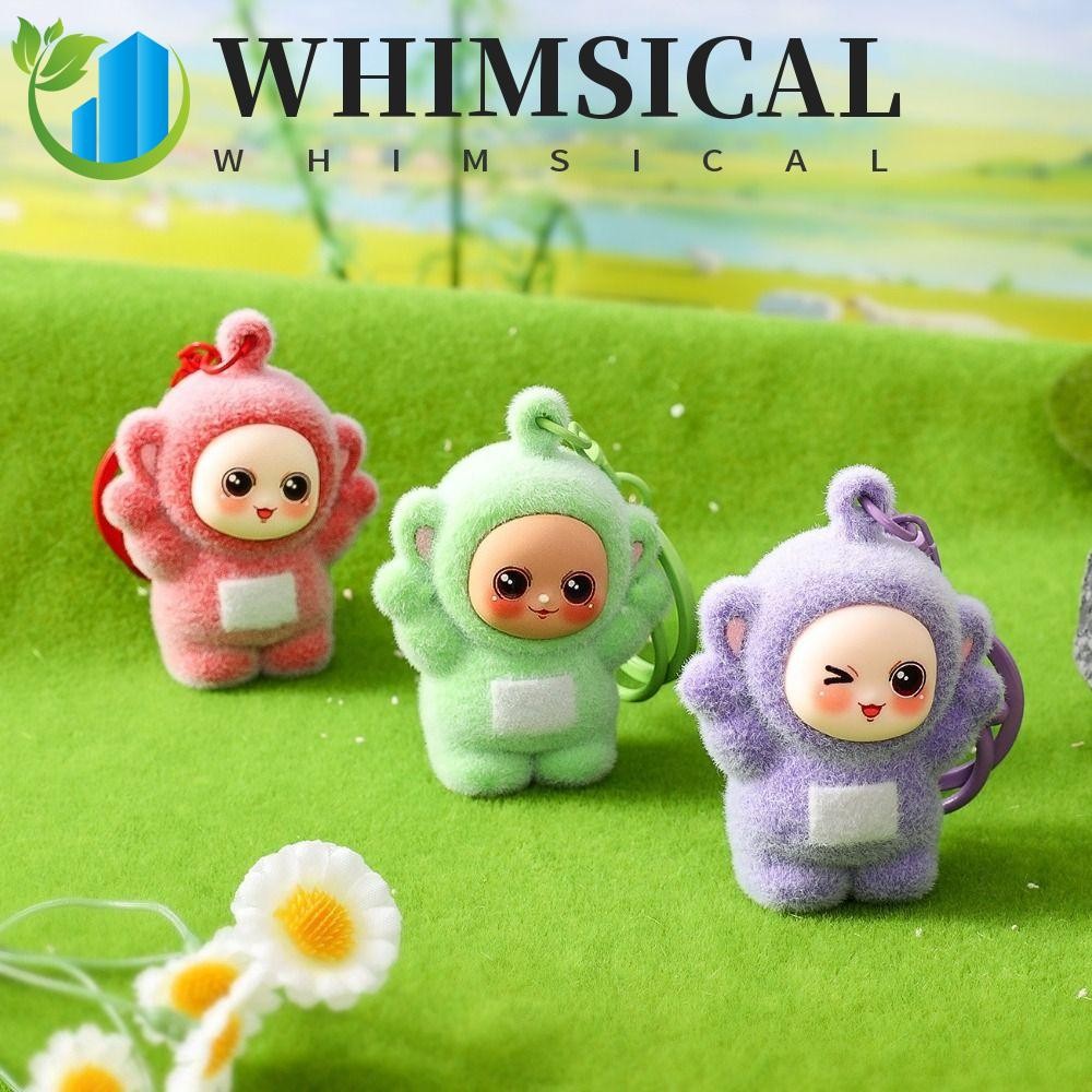 WHIMSICAL Teletubbies Keychains, Crayon Shin-chan Winnie The Pooh ...