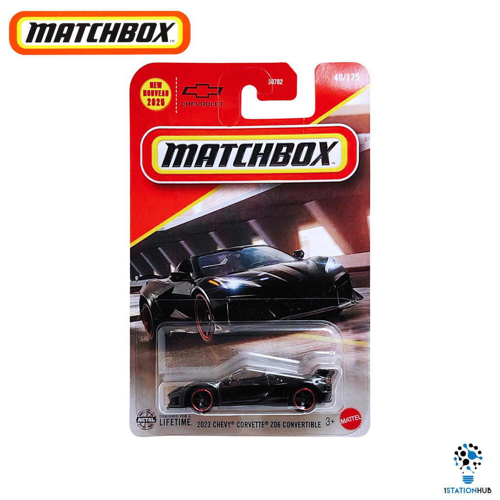 Matchbox 2023 Chevy Corvette Z06 Convertible Diecast 1:64 Supercar ...