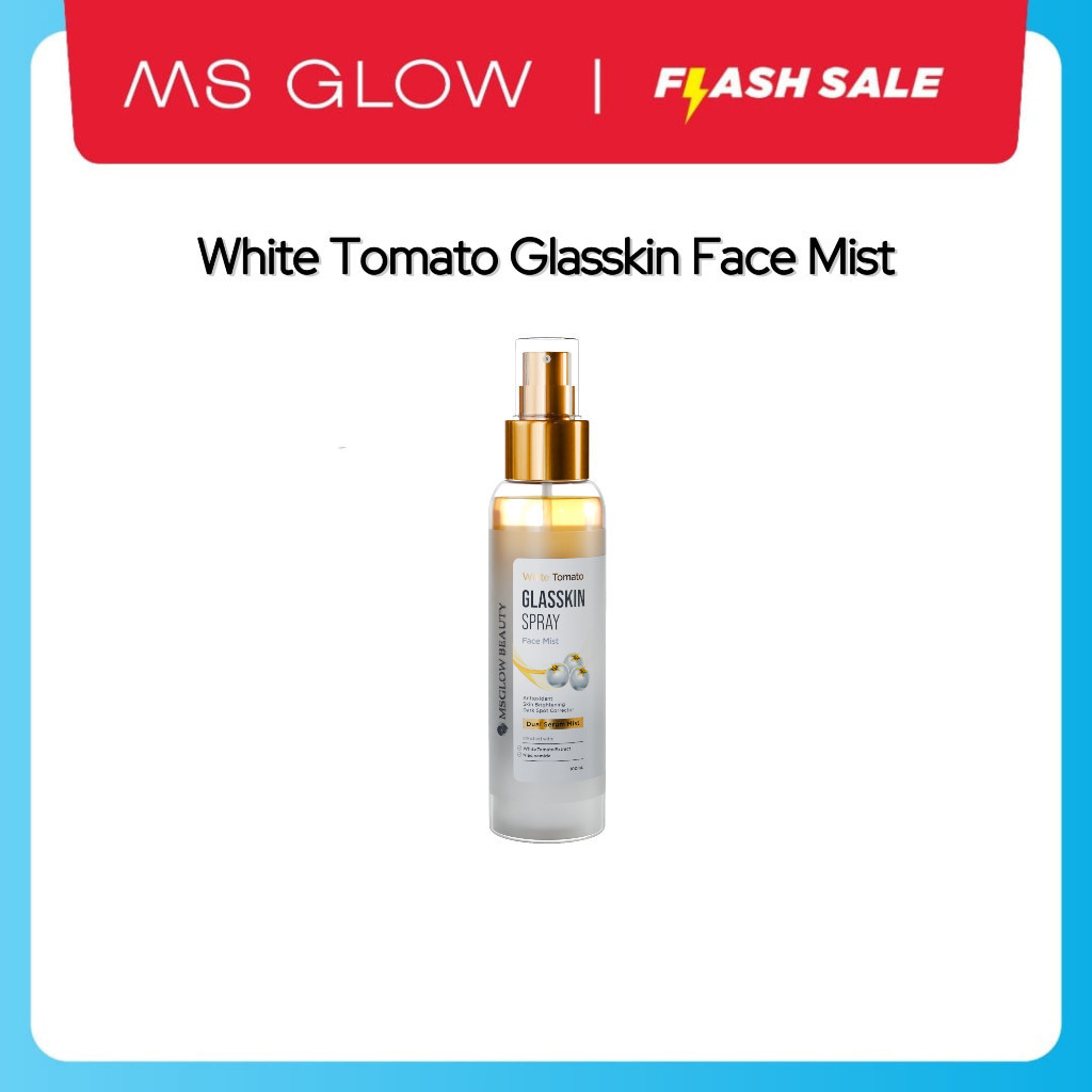 White Tomato Glassskin Spray Face Mist - MS Glow | Shopee Malaysia