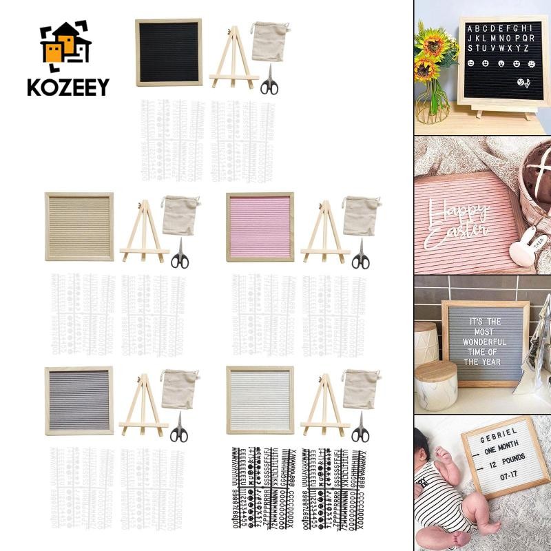 KOZEEY Changeable Sign Boards Featuring Letters, Numbers & Symbols for ...