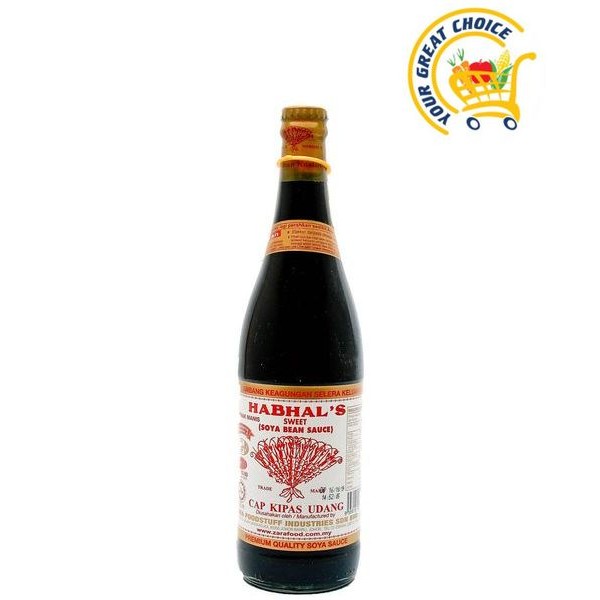 Habhal's Cap Kipas Udang Kicap Manis 645ml | Shopee Malaysia