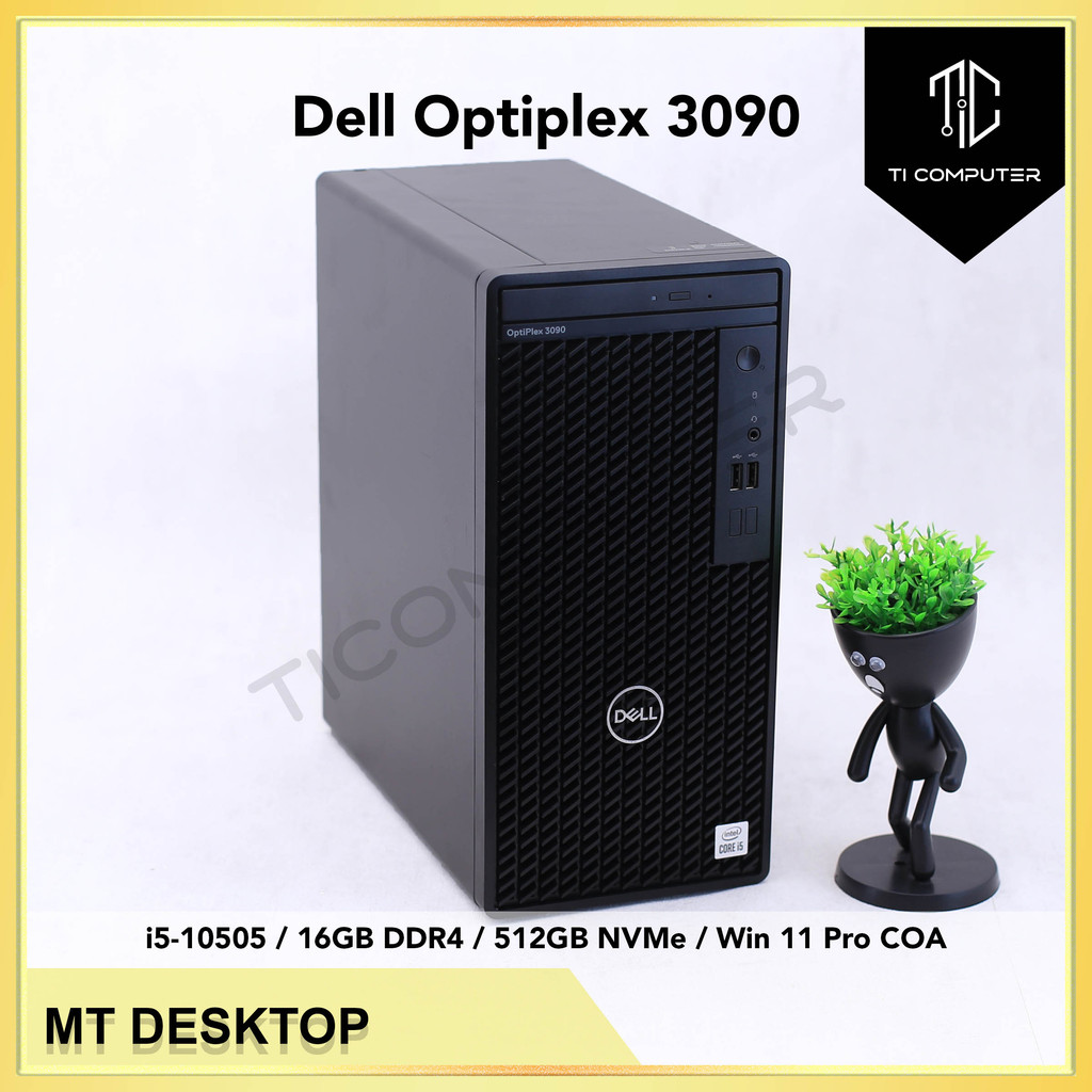 Dell Optiplex 3090 MT Intel Core i5-10505 16GB RAM 512GB NVMe SSD Win ...