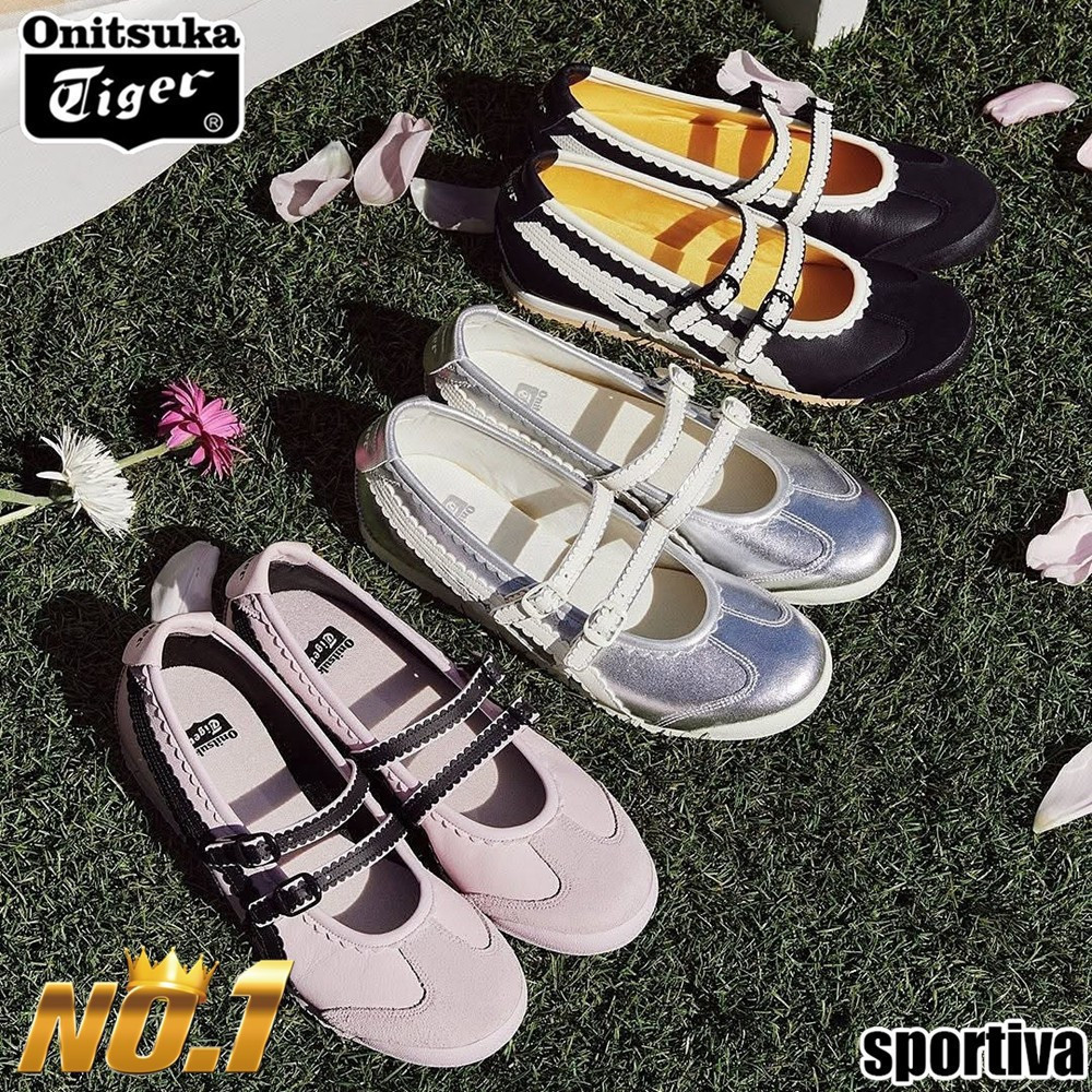 New Onitsuka MEXICO 66 TGRS Women's Ballet Flat Shoes 51ED | Shopee ...