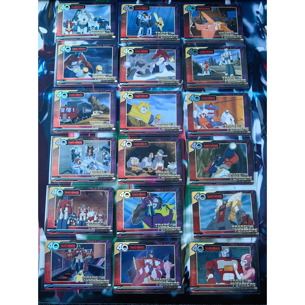 Card Transformers SSR Full Set Cybertron Annual Meeting Horizon ...