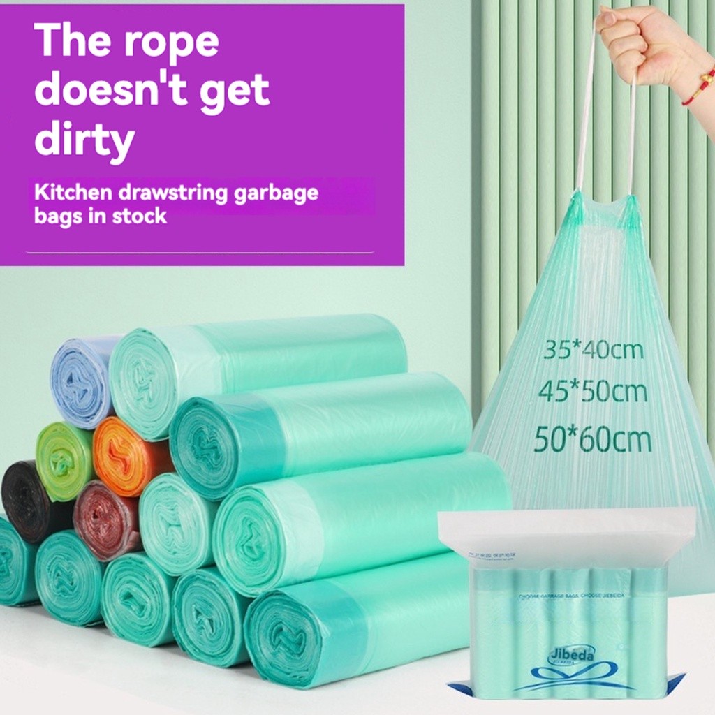 Beg Sampah Bertali 75PCS Pakai Buang, Beg Sampah & Simpanan untuk ...