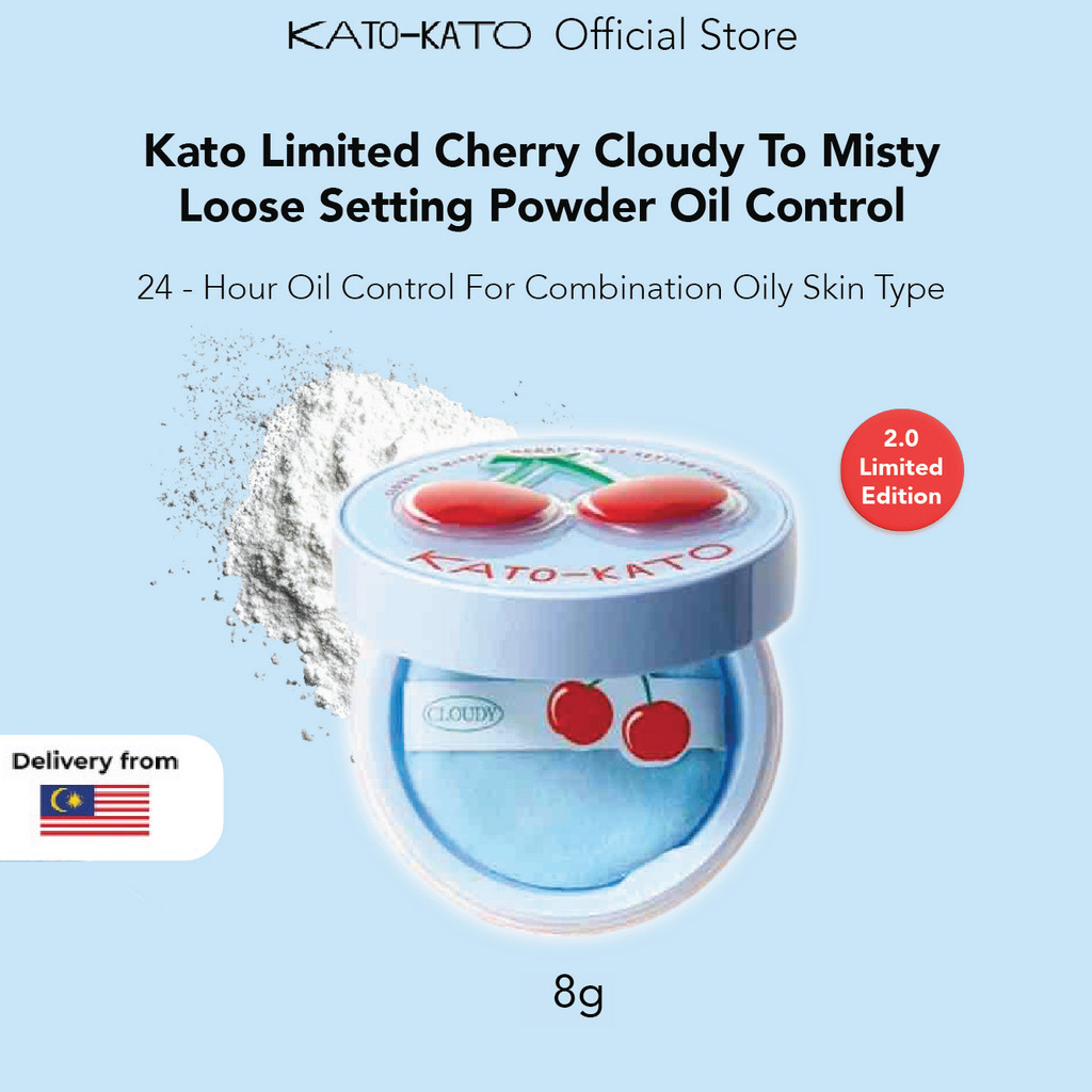 KATO-KATO Cloudy to Misty Loose Setting Powder Oil Control (8g/20g ...
