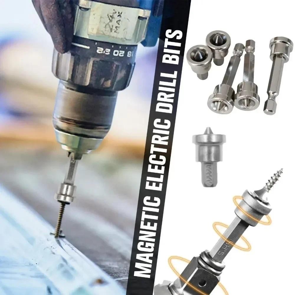 Magnetic Positioning Drywall Screwdriver Tip Bits 25/50mm Gypsum Board ...
