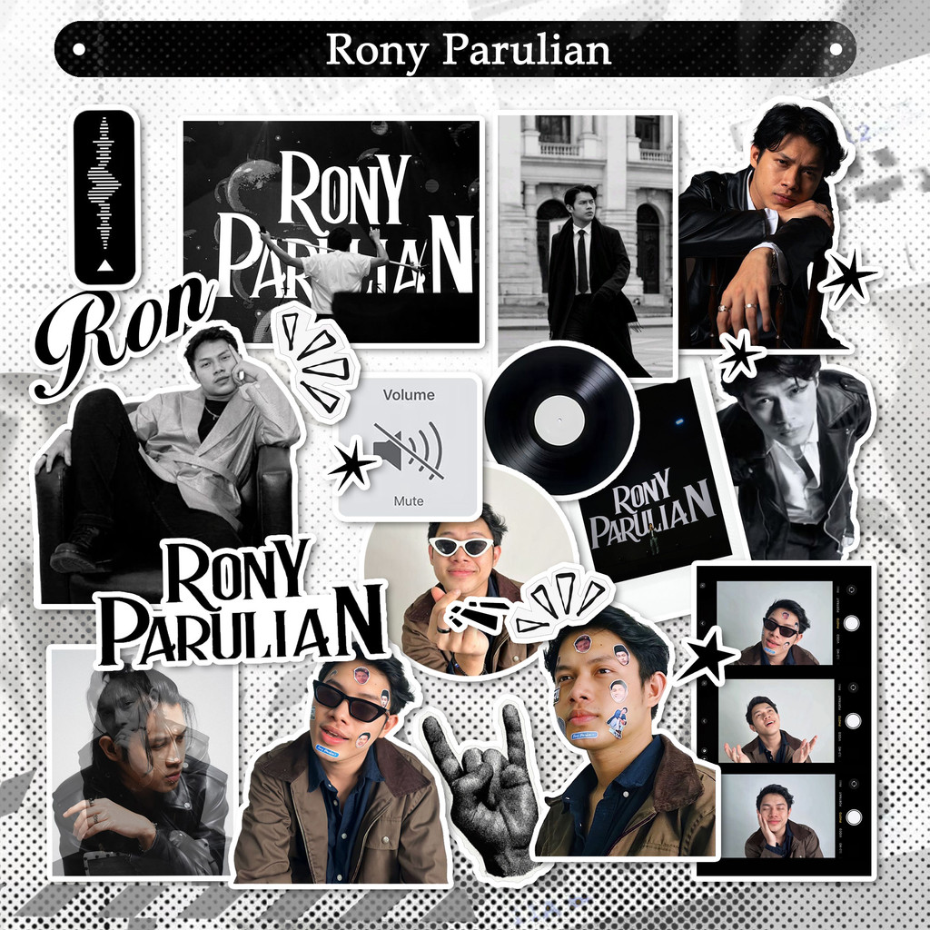 22pcs RONY BEAKLIAN Idol Pack Stickers | Waterproof Anti-Fade Sticker ...