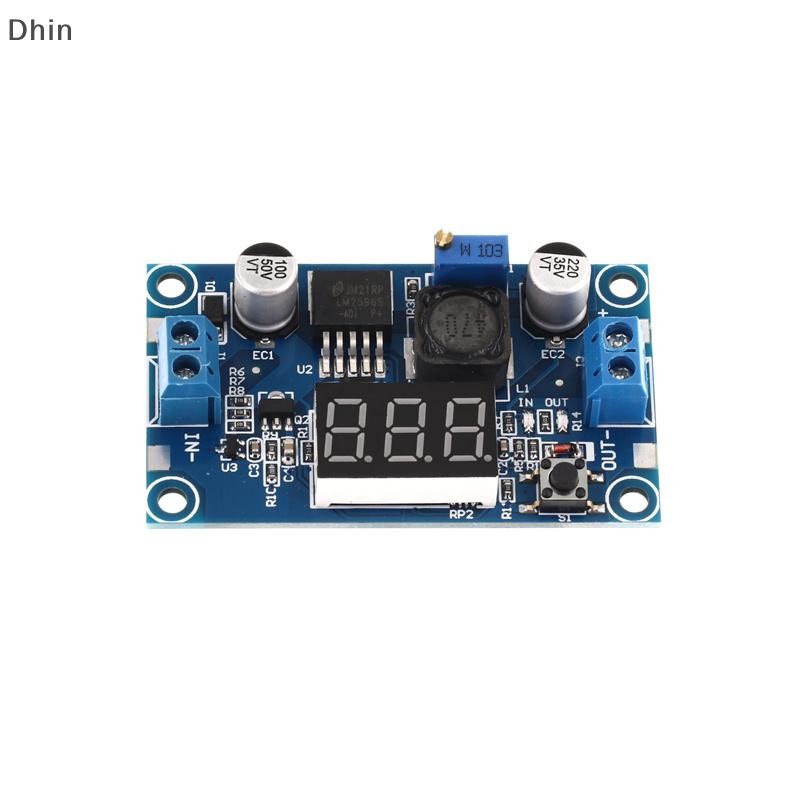 [Dhin] LM2596 DC DC Adjustable Step Down Converter Voltage Regulator LED Display Voltmeter Buck ...