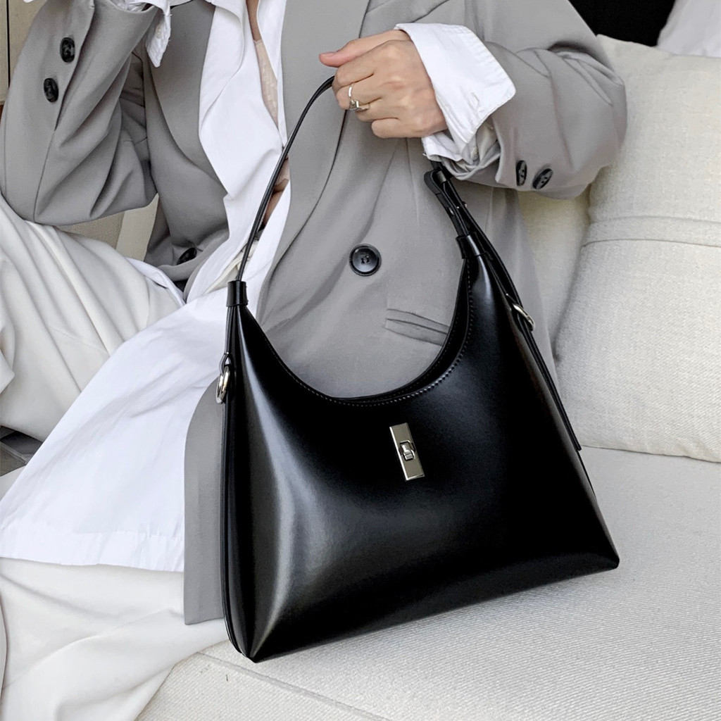 2025 New Style All-Match Shoulder Bag Retro Baguette Bag Underarm Bag ...
