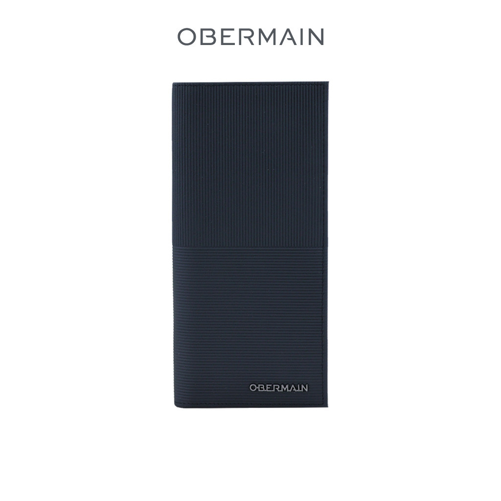 OBERMAIN RFID Long Wallet / Genuine Leather / Black / OBW324G3 ...