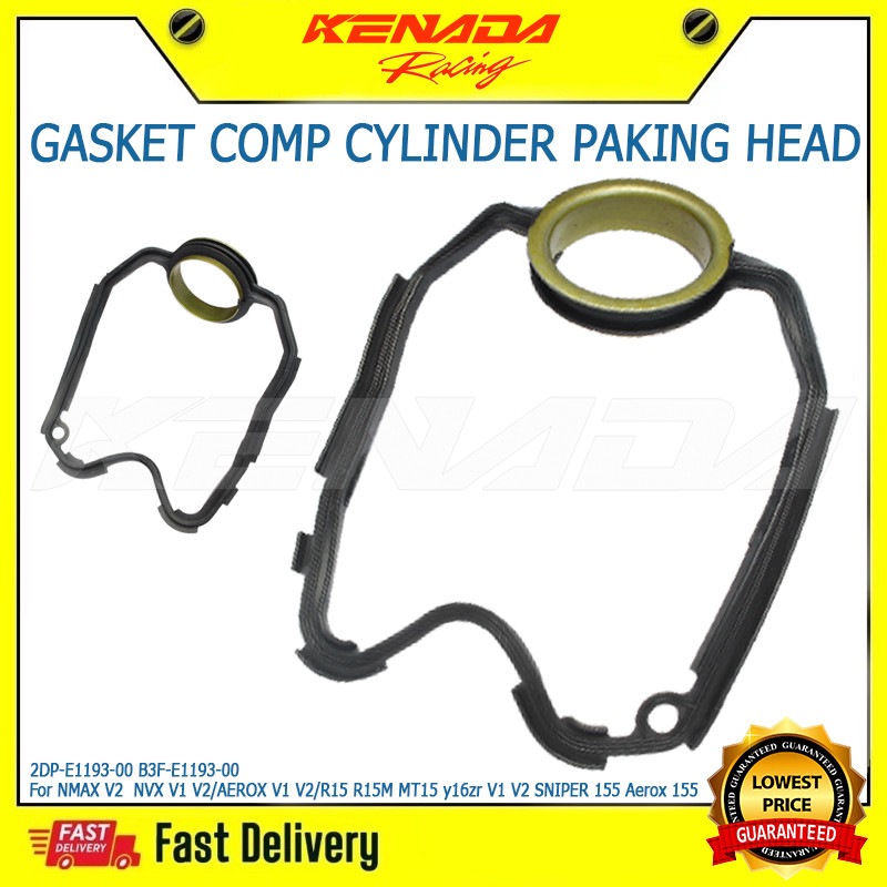 gasket head cover NMAX V2 NVX V1 V2 / AEROX V1 V2 / R15 R15M MT15 y16zr ...