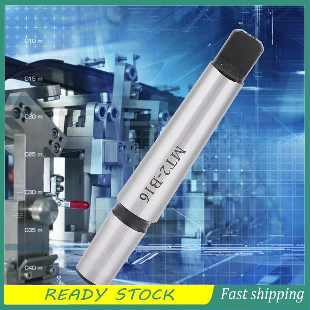 MT2 B16 Tang End Drill Chuck Arbor Morse Taper Tool Holder Connector ...