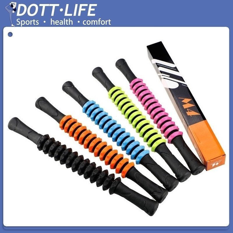 M4 Yoga Roller Two-color Fascia Stick Gear Massage Stick Sroller ...