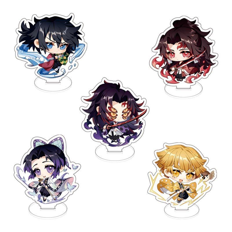 Demon Slayer 8cm Small Stand Bungo Stray Dogs Tanjiro Kamado Anime ...