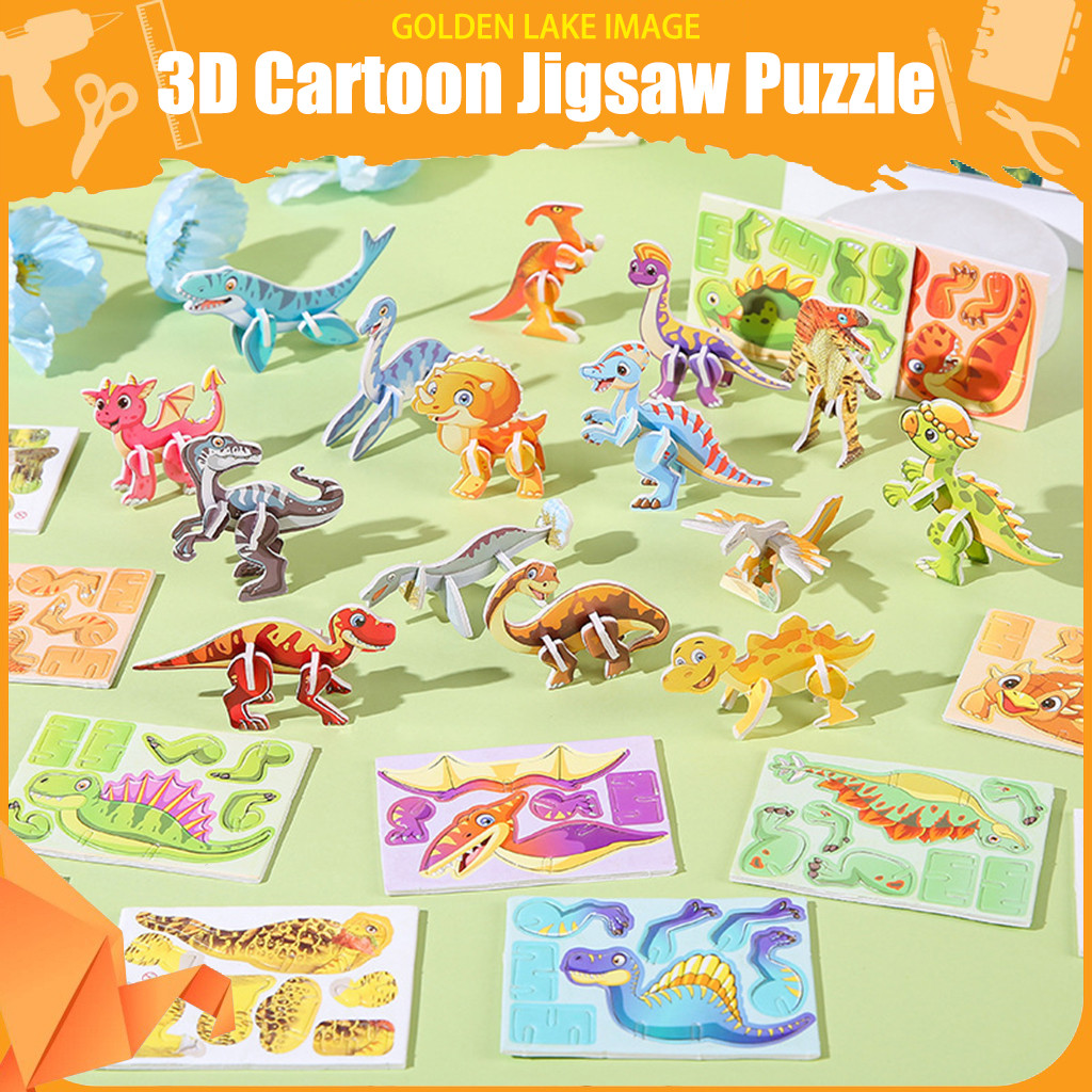 30Pcs 3D Fun Puzzle, Creative DIY Toys, Kindergarten Reward Gifts ...